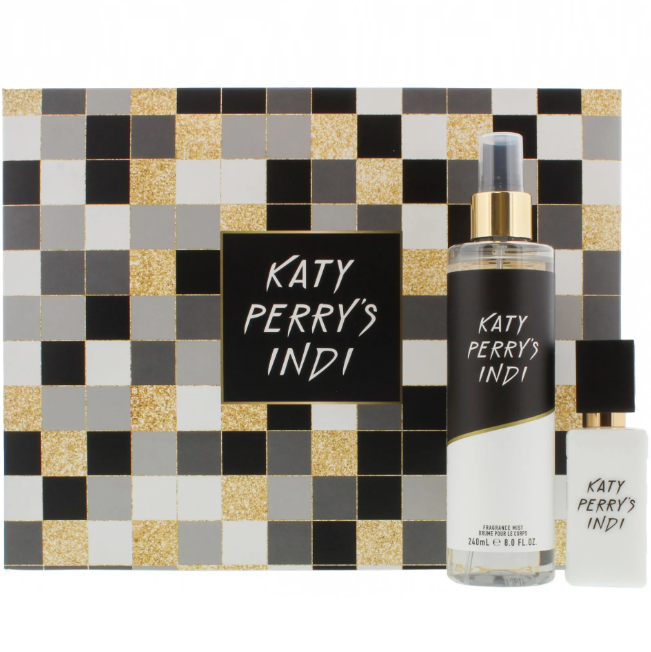 Katy Perry Indi EDP Perfume + Fragrance Mist Gift Set - glowiiboutique ...